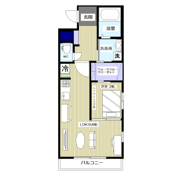 春日4丁目 新築物件 La ViLLA Museo（ラ・ヴィラ・ムセオ）1LDK のご案内です♬ | （株）つくば賃貸サービス